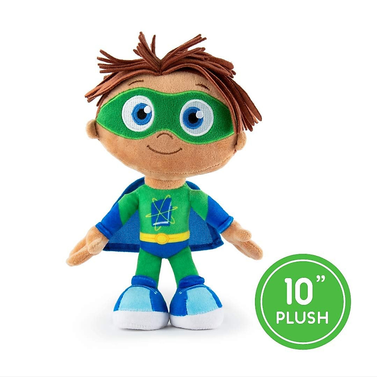 Mighty Mojo Super Why Plush - Super Why Whyatt 10 Inch Plush Toy Doll - Officially Licensed PBS Educational Toy for Children