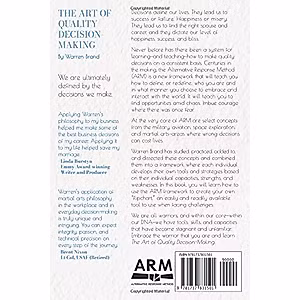 The Art of Quality Decision-Making: A Practical Guide to the Alternative Response Method