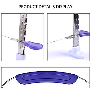 Cake Leveler, Caliamary Adjustable Cake Leveler & Slicer Cutter, Layer Cake Decorating Leveler Cutter Slicer with Stainless Steel Wires and Handle, Baking Tools for 10 Inch Cake, 11.8 x 6.5 inches