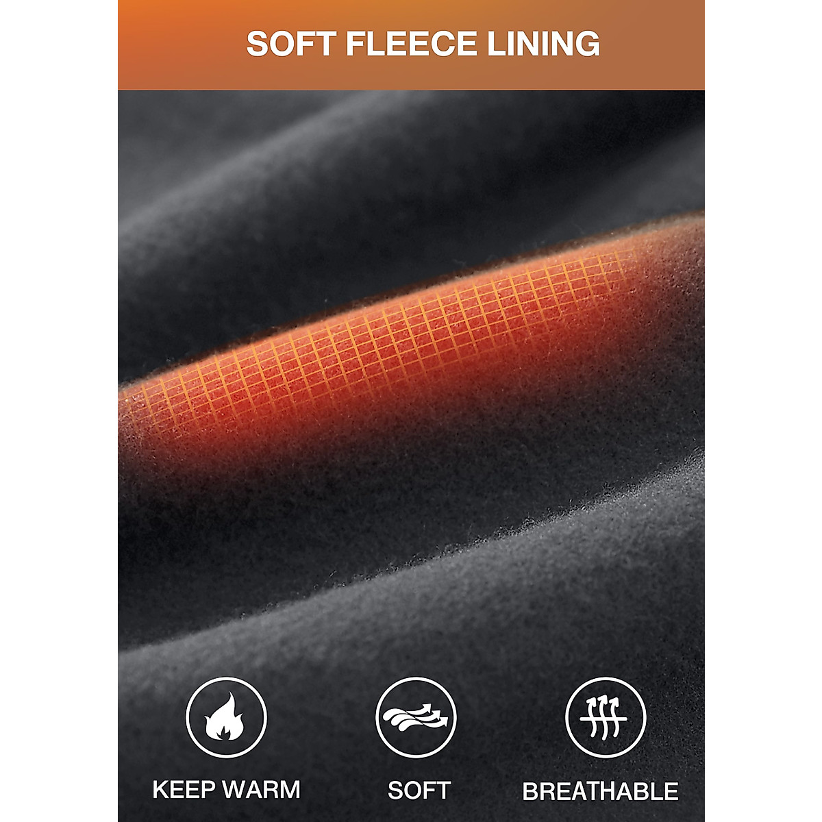 Heathyoga Fleece Lined Leggings Women Thermal Leggings for Women with Pockets Warm Leggings for Winter Yoga Pants Gray