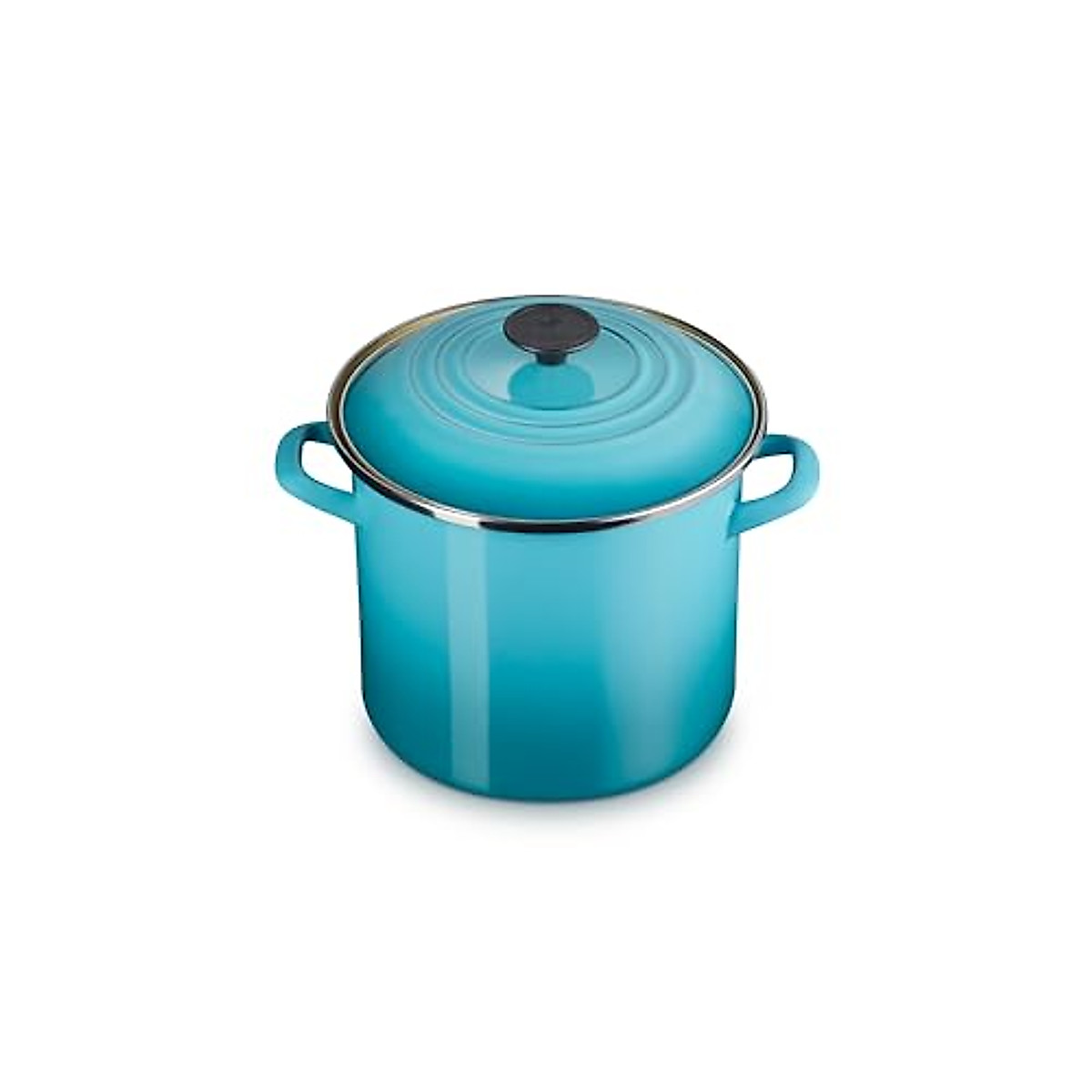 Le Creuset Enamel On Steel Stockpot, 8 qt., Caribbean