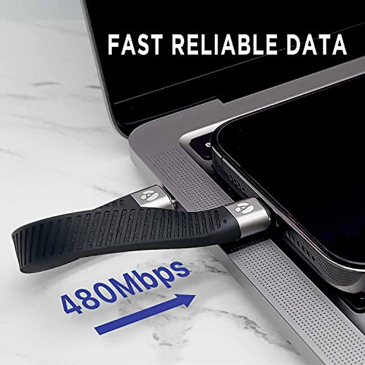 Afterplug USB C to Lightning Cable Short 0.4ft Apple MFi Certified iPhone USB C Cable 30W Fast Charging for iPhone 14/I4 Pro/14 Pro Max/13 12 Pro Max/11/ SE/XR, AirPods, iPad Air Mini, MacBook - Black