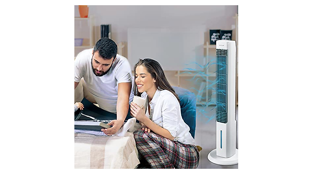 Arctic Air Tower 2.0 Evaporative Cooler - Large Area & Quiet Cooling