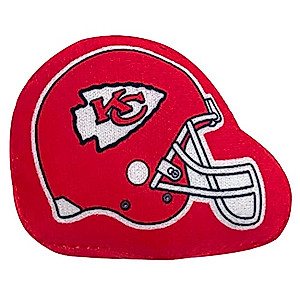 BEST PLUSH CAT TOY: NFL KANSAS CITY CHIEFS Complete Set of 3 piece Cat Toys filled with Fresh Catnip. Includes: 1 Helmet Cat Toy, 1 Football Cat Toy with Feathers & 1 Beer Bottle. Beautiful Team LOGOS