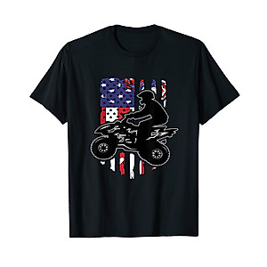 Quad Bike ATV Four-Wheeler 4th Of July T-Shirt