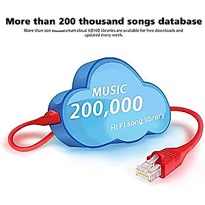 New Generation HiFine Karaoke System: KV-V5Max Smart Karaoke Player with 2T Harddrive, HiFine 22" Touch Screen, Cloud Song Download, Android Live TV and Movies Online.