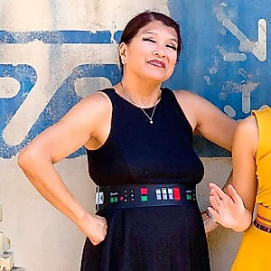 Buckle-Down Women's Cinch Belt-Star Wars Darth Vader, 3" x 44"