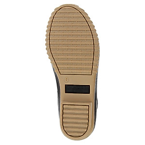 LONDON FOG Womens Winley Nylon Quilt Duck Boot black 7