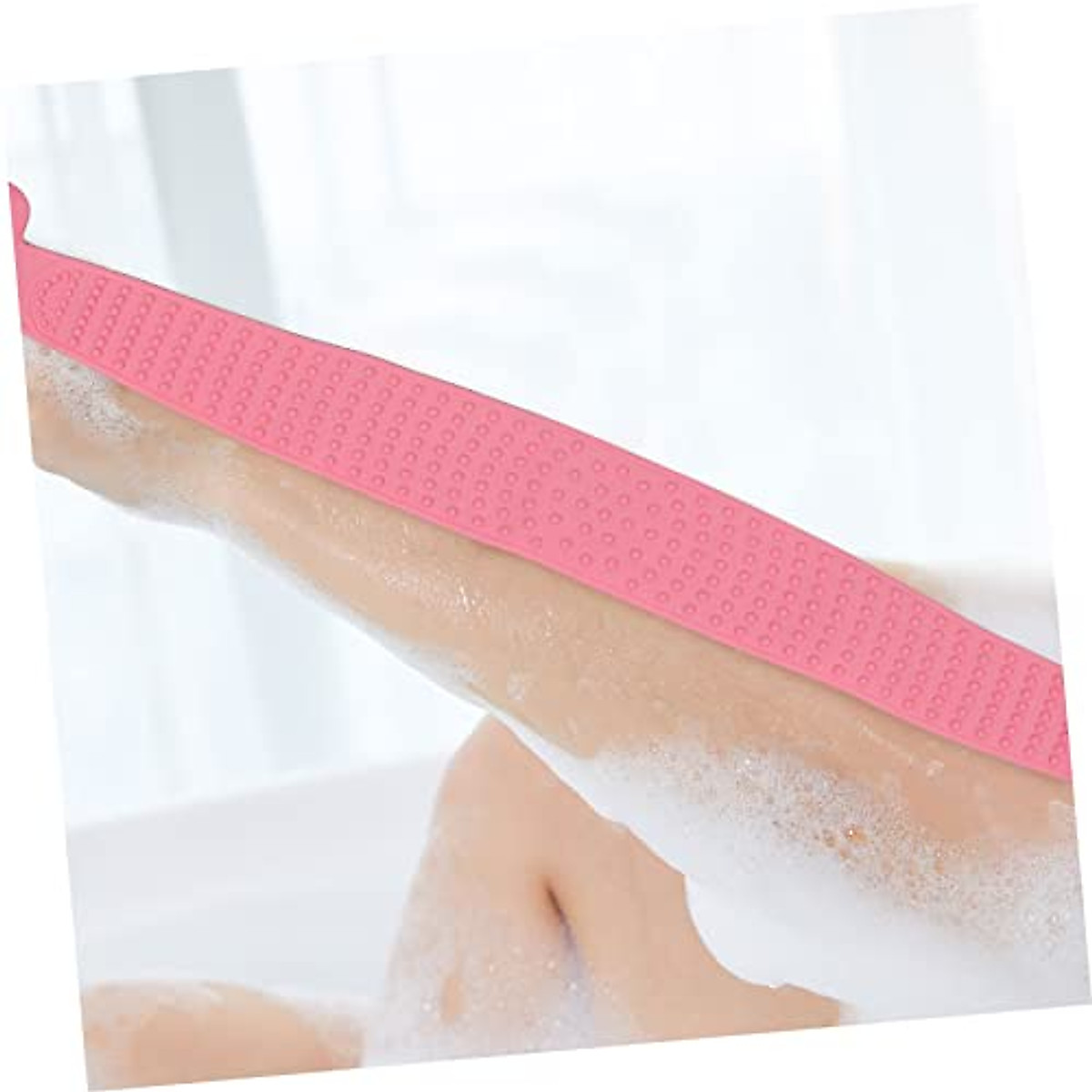 Alipis 3 Pcs Silicone Bath Towel Body Towel Bath Sponge Spa Towels Back Body Scrubber Cleaning Towels Body Scrub Sponge Silicone Exfoliating Brush Shower Towel Shower Brush Accessories