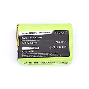 TAKOCI Replacement Battery for Tri-Tronics G3 Field G3 Pro Classic 70 G3 Field 90 G3 Flyway G3 Upland SP G3 Trashbreaker G3 Pro 100 G3 Pro 200 G3 Pro 500,fits Part Number 1272800 1281100 Rev.B