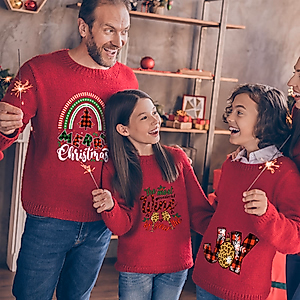 Glenmal 36 Sheets Christmas Iron on Patches Clothing Iron on Transfers Xmas Tree Truck Gnome Santa Snowman Heat Transfer Stickers for T-Shirt Jacket Pillow Covers Backpack Hoodies DIY Decorations