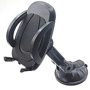 Car Mount Dash Windshield Holder Cradle Swivel Dock Suction Compatible with Samsung Galaxy S20 Plus - Galaxy S20 Ultra - Galaxy S21 - Galaxy S21 FE 5G - Galaxy S21 Plus