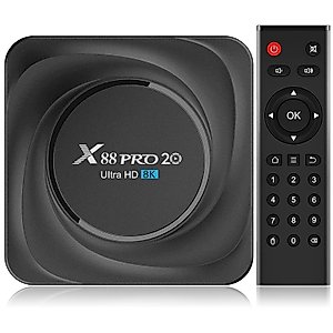 Android TV Box 11.0, 4GB RAM 32GB ROM Android TV Box RK3566, Dual-WiFi 2.4G/5G Ethernet 1000M LAN Bluetooth 4.2 with 8K/6K/3D/USB 3.0 TV Android Box
