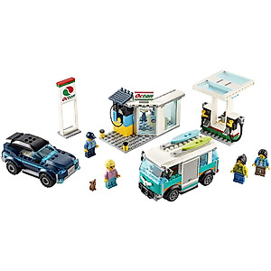 LEGO City Service Station 60257 Pretend Play Toy, Building Sets for Kids, New 2020 (354 Pieces)