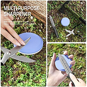 Whetstone Knife Sharpening Stone 4 Side Grit 400/1000 3000/8000 Waterstone, Whetstone Knife Sharpener, Sharpening Stone Whetstone Set with Bamboo Base, Flatting Stone, Angle Guide & Leather Strop