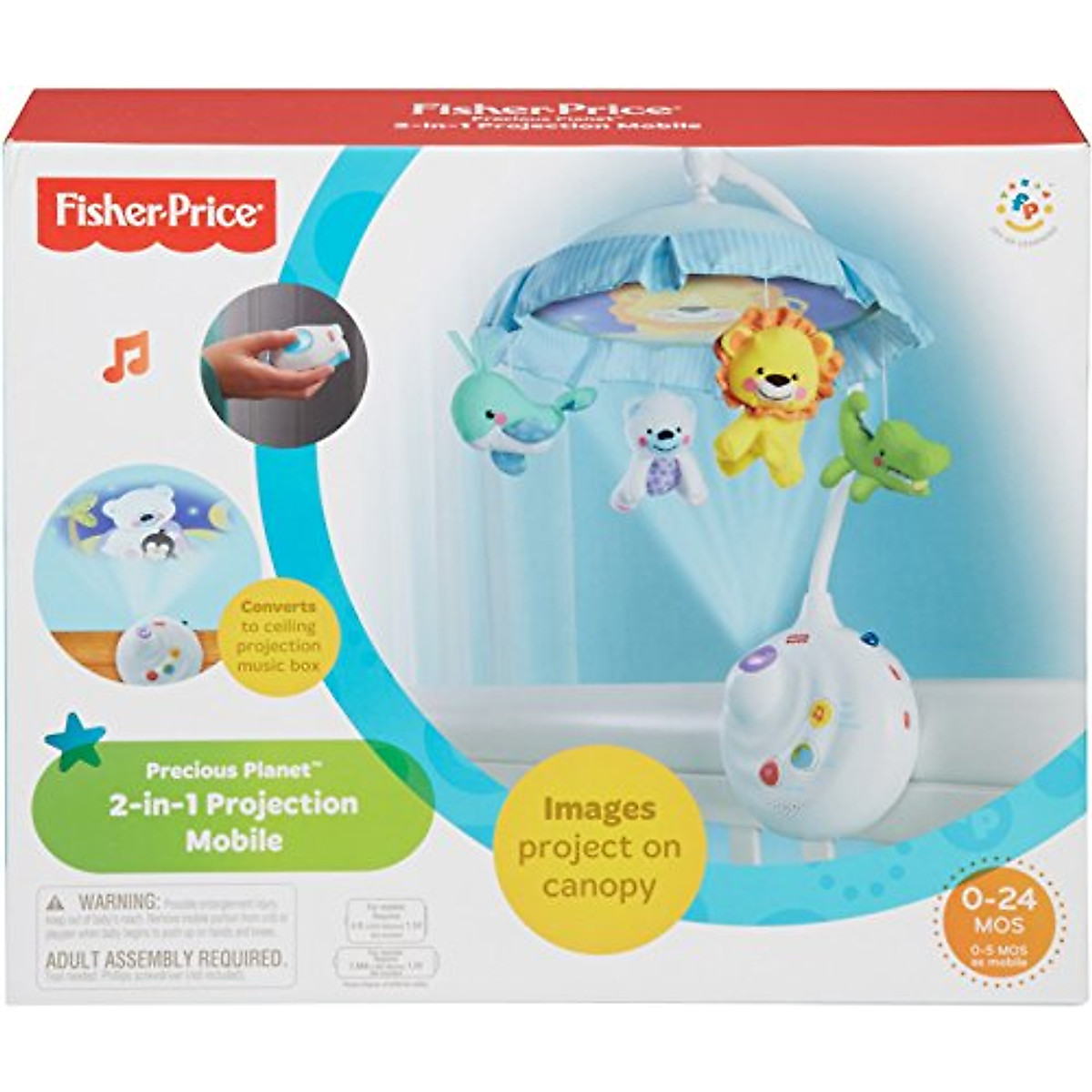 Fisher-Price Precious Planet 2-in-1 Projection Mobile