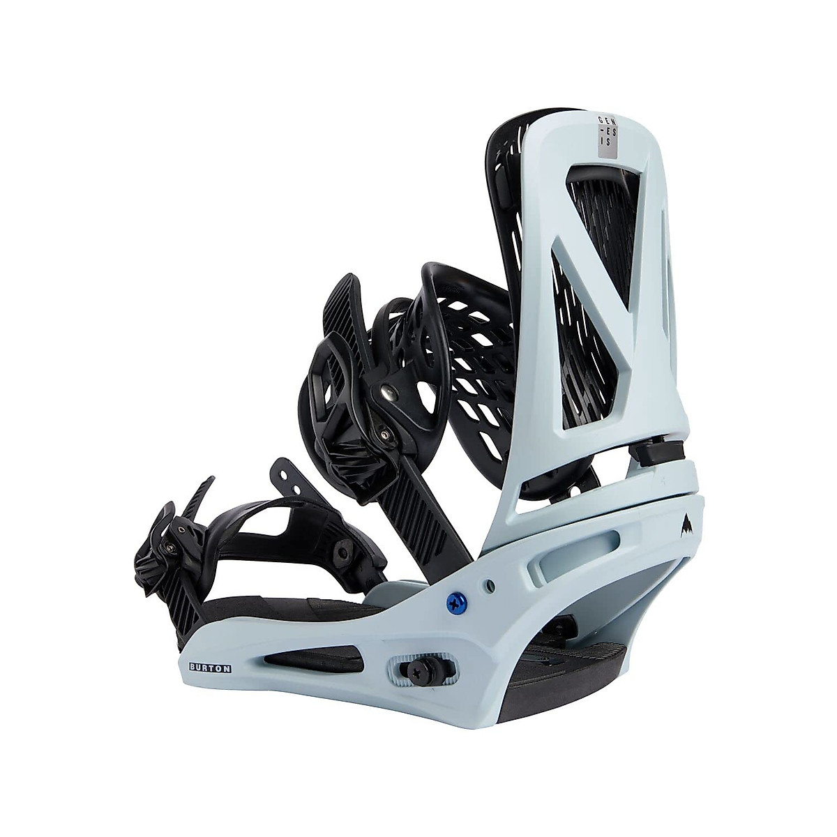 BURTON Genesis Mens Snowboard Bindings Ballad Blue Sz L (11-13)