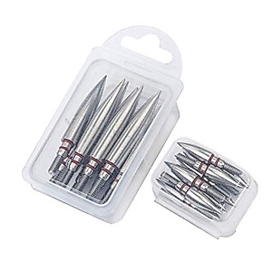 Pinals Archery 100 125 150 200 250 300 Grain Arrows Field Points Tips for Compound Recurve Bow Hunting Target 12PC 150 Grain