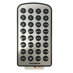 Sylvania SDVD9957 Portable DVD Player with Dual 9" Screen (Black)