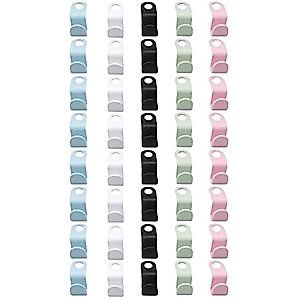 40pcs Clothes Hanger Connector Hooks Cascading Organizer Closet Hangers Organizer Space Saving for Closet Wardrobe Coat Clothes Hanger Connector Hooks for Plastic Hangers