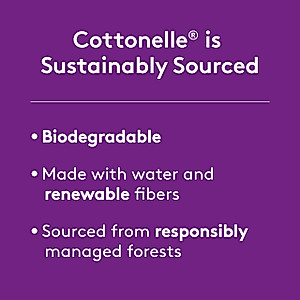 Cottonelle Ultra ComfortCare Soft Toilet Paper, 12 Double Rolls, Bath Tissue