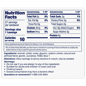 biotène Dry Mouth Lozenges for Dry Mouth and Fresh Breath, Dry Mouth Relief and Breath Freshener, Refreshing Mint - 27 Count (Pack of 3)