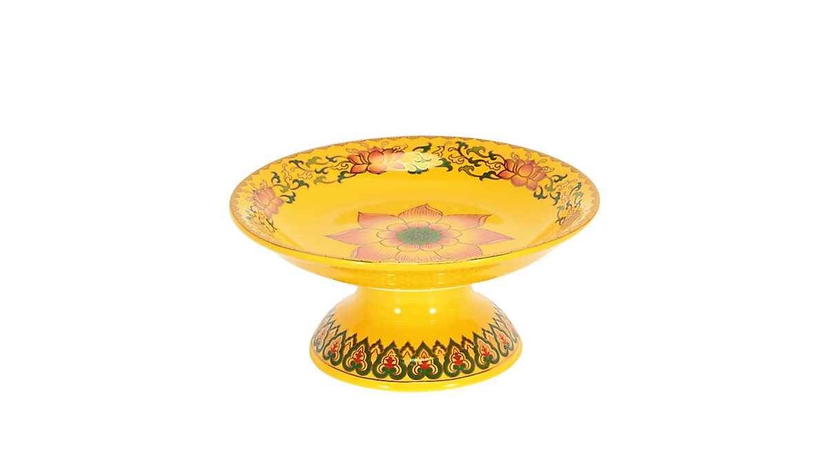 VOSAREA Buddhist Offering Plate – Elegant Multi-Use Tray