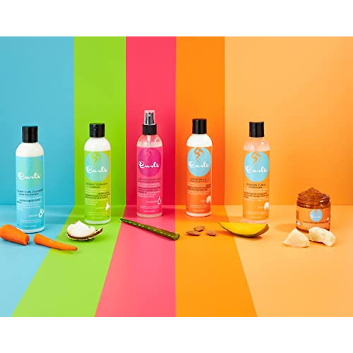 Curls Creamy Cleanser - Sulfate Free Shampoo - Safe For Chemically Altered & Color Treated Strands - For Wavy, Curly, and Coily Hair, 8oz