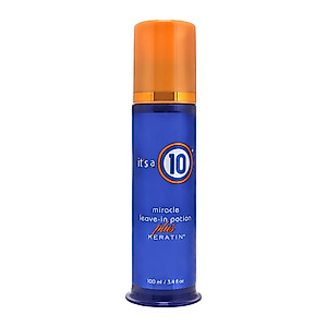 It's a 10 Haircare Miracle Leave-In Potion Plus Keratin, 3.4 fl. oz.