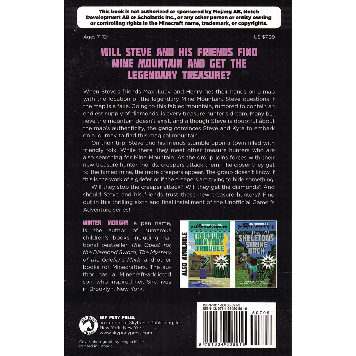 Clash of the Villains (for Fans of Creepers): An Unofficial Gamer's Adventure, Book Six