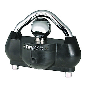 Trimax UMAX100 Premium Universal Dual Purpose Coupler Lock , Black
