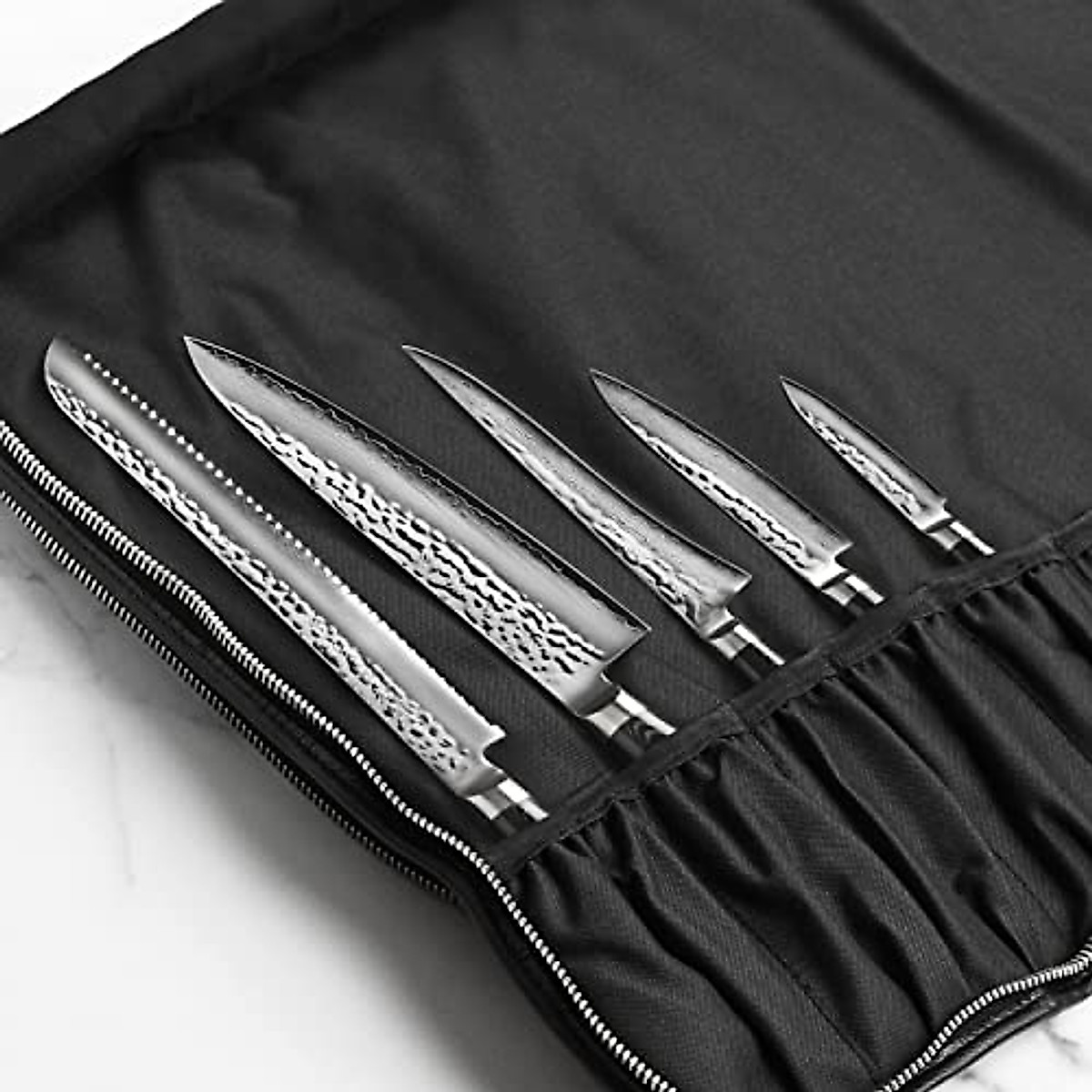 Enso 12-pocket Oil Waxed Canvas Knife Bag