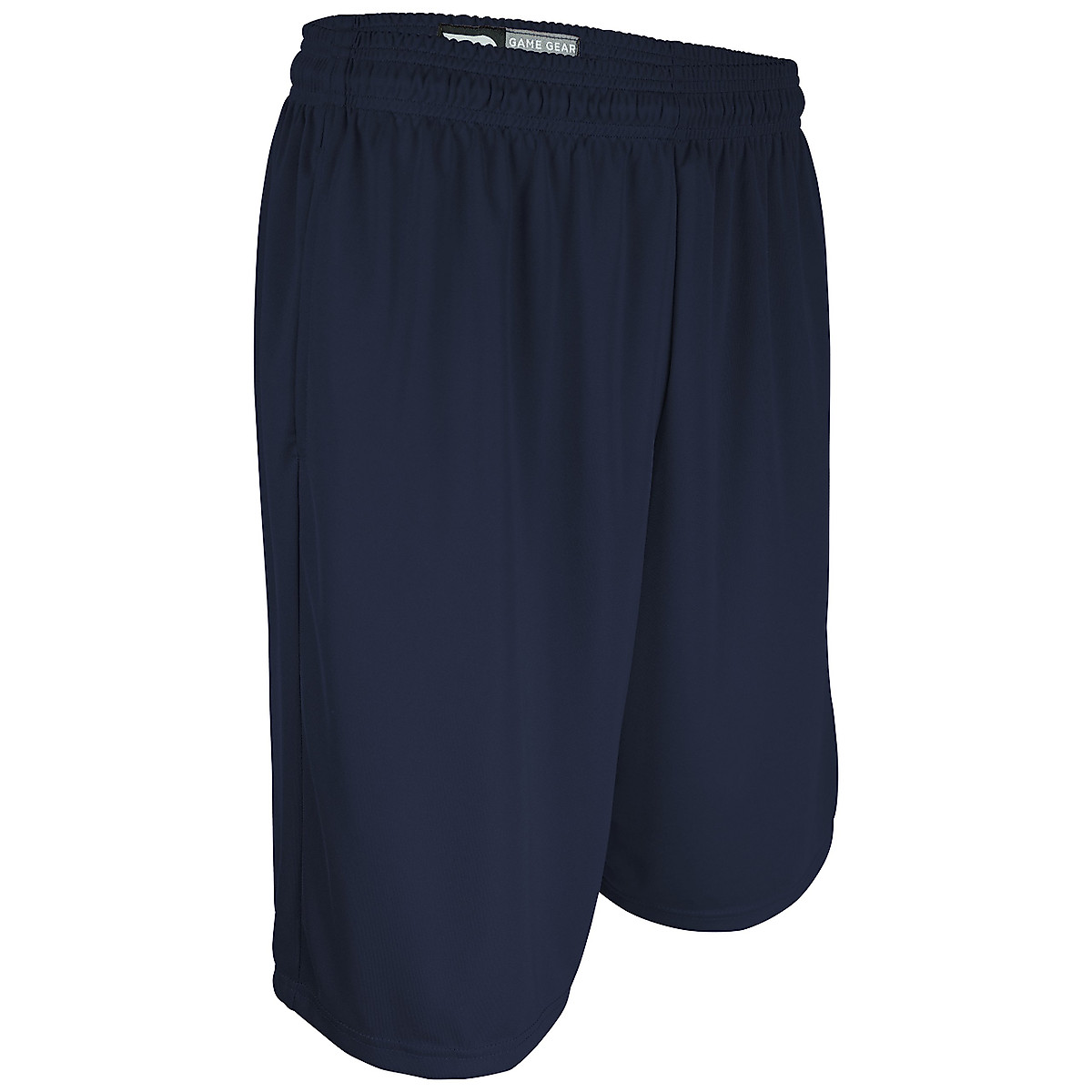 Game Gear PT-4779P-CB Men's 9" Performance Tech Cross Training Short w/Draw Cord and Pockets (X-Small, Navy)