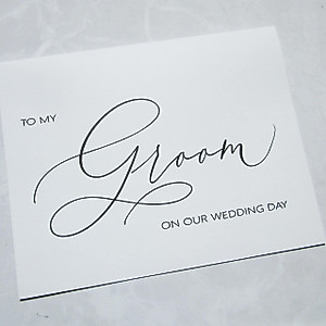 Moonrise Papery Wedding Day Cards, Bride and Groom, A2 Size, Shimmer Envelopes