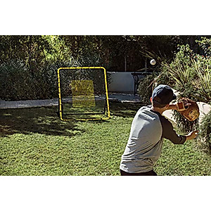 SKLZ Baseball and Softball Rebounder Net for Pitching and Fielding Training, 4 x 4.5 feet