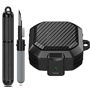 Lopnord Bluetooth Earbuds Cleaner Kit for Galaxy Buds 2 Pro Case/Galaxy Buds Pro Case/Galaxy Buds 2 Case/Galaxy Buds Live Case with Lock(Case+Cleaning Pen)