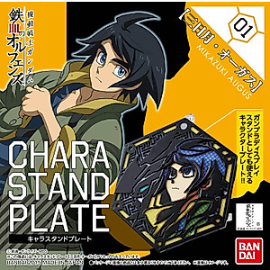 BANDAI Hobby Character Stand Plate: Mikazuki Augus Gundam IBO Building Kit