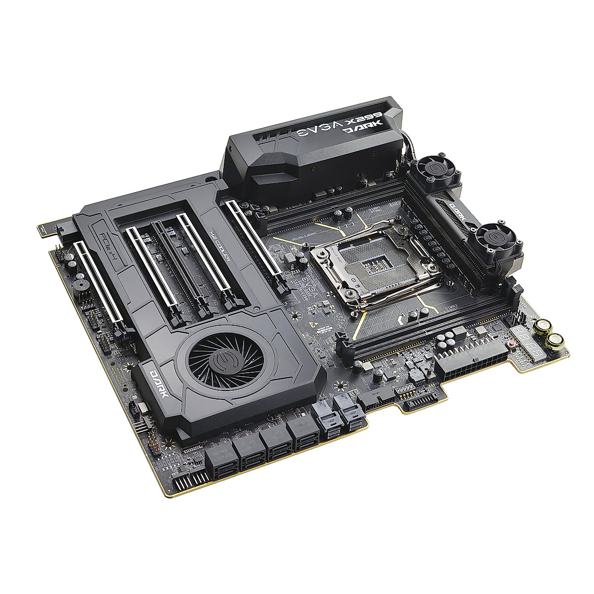 EVGA X299 Dark, LGA 2066, Intel X299, SATA 6Gb/s, USB 3.1, USB 3.0, EATX, Intel Motherboard 151-SX-E299-KR