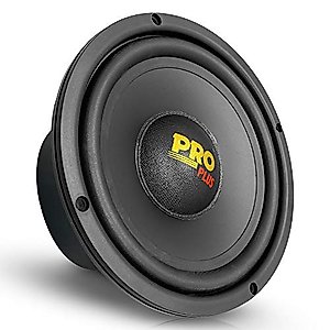 Pyramid Car Mid Bass Speaker System - Pro 6.5 Inch 200 Watt 4 Ohm Vehicle Mid-Bass Component Poly Woofer Audio Sound Speakers w/ 30 Oz Magnet Structure, 2.5” Mount Depth Fits OEM - Pyramid W64