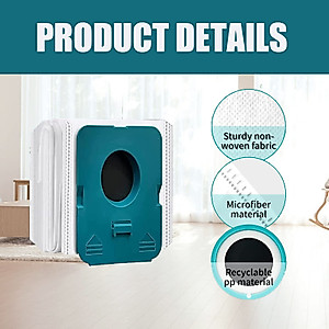 LEWELLRY 6 Pcs VCA-ADB95 Dust Bag Compatible W/Samsung Bespokes Jet Vacuum Bags, Samsung Bespoke Jet Vacuum Dust Bag, Samsung Bespoke Jet Clean Station Dust Bag, Bespoke Jet Cordless Stick Vacuum Bag