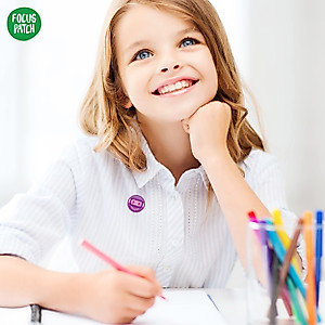 NATPAT FocusPatch (1 Pack) and ZenPatch (1 Pack) Bundle - 24 Focus Enhancing Stickers and 24 Calm Enhancing Stickers - Chemical Free, Natural Relief for Focus and Mood Support