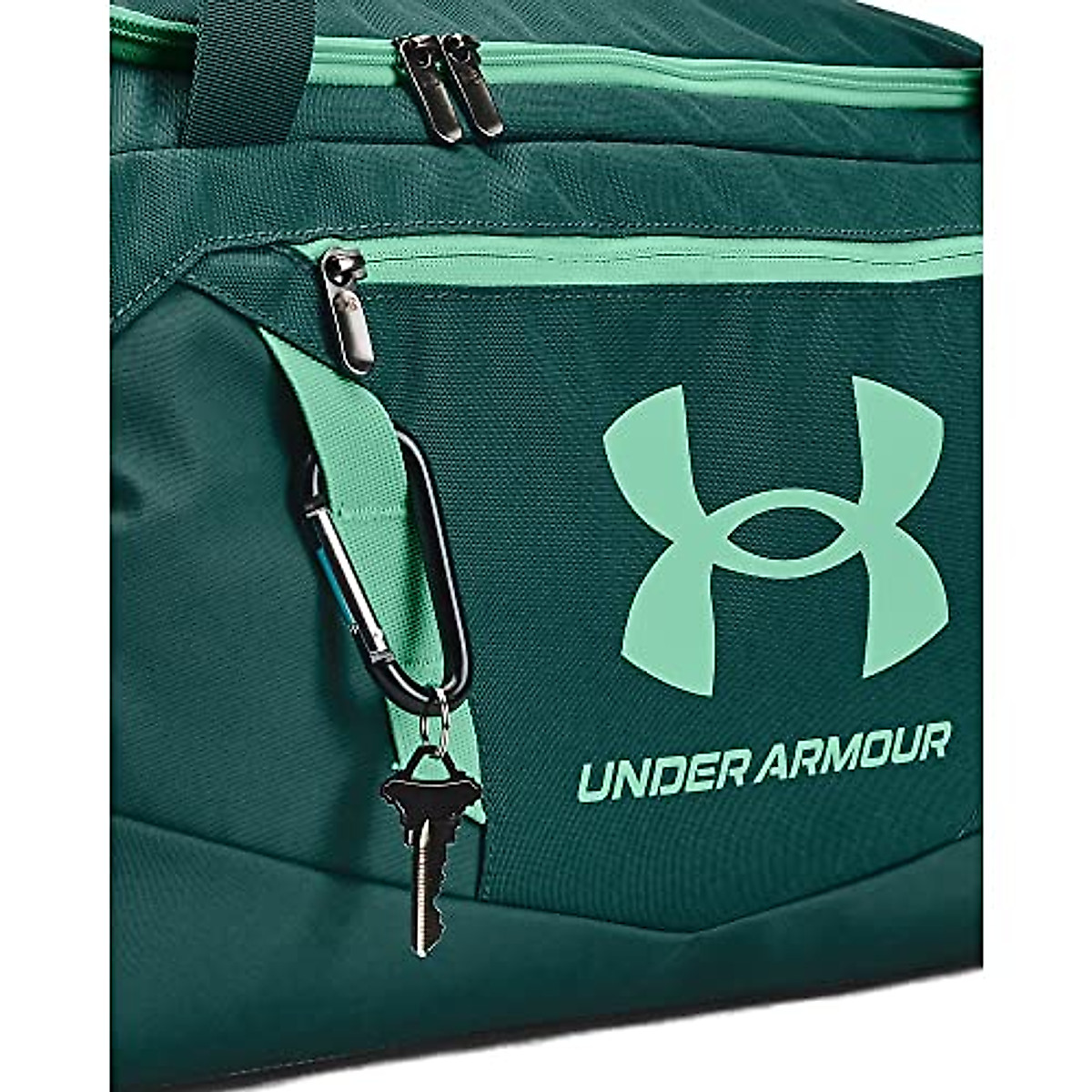 Under Armour Adult Undeniable 5.0 Duffle , (722) Coastal Teal / Green Breeze / Green Breeze , Small