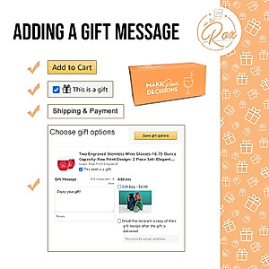 On The Rox Two Engraved Stemless Wine Glasses-16.75 Ounce Capacity-Paw Print Design- 2 Piece Set- Elegant Glass-Ideal Gift for any Dog Owner or Rescue-Birthday-Housewarming-Pet Owner-Made in USA