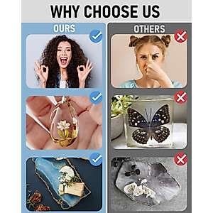 INCLY 2 Gallon Crystal Clear Epoxy Resin Kit, High Gloss & Bubbles Free Resin Supplies Coating & Casting Resin for Table Top, Countertop, River Table,Wood, Jewelry Making, Art Craft, Self Leveling 1:1