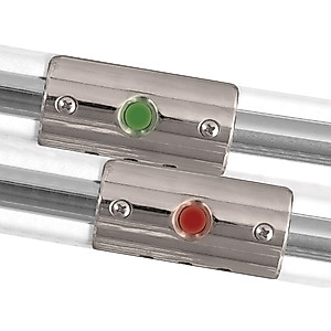 TACO Rub Rail Mounted Navigation Lights f/Boats Up To 30' - Port & Starboard Included