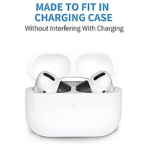 COMPLY Foam Ear Tips for Apple AirPods Pro Generation 1 & 2, Ultimate Comfort| Unshakeable Fit| Assorted S/M/L, 3 Pairs