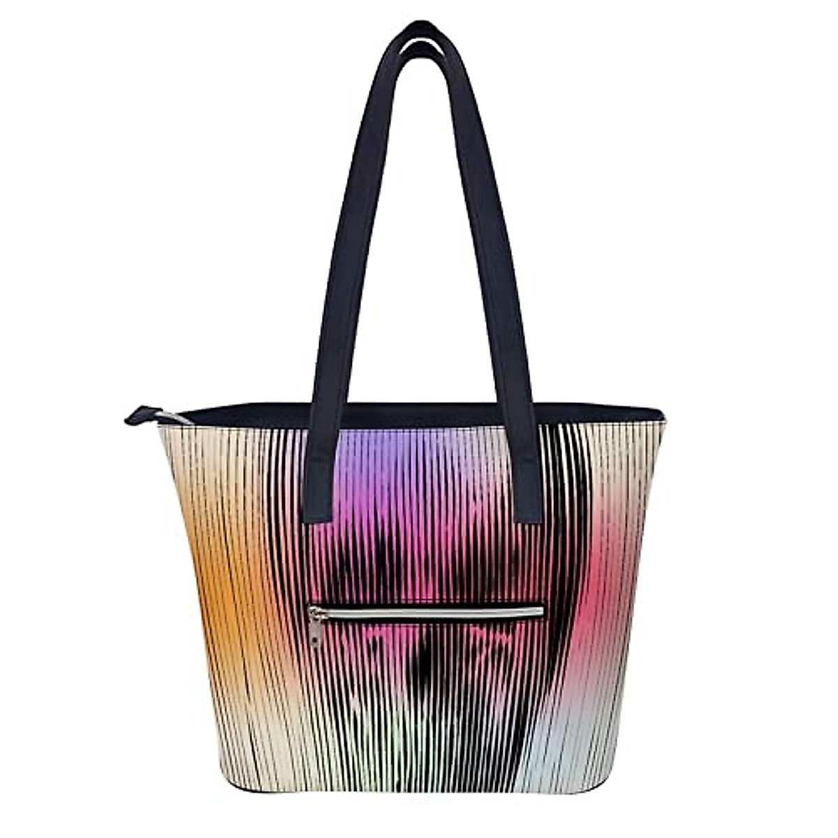 Diamond Skull Women's Tote Bag PU Leather Shoulder Bag Handbags Purse For Work Shopping Travel