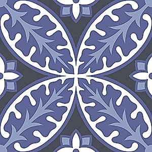 FloorPops FP3309 Capri Peel & Stick Floor Tiles, Multicolor