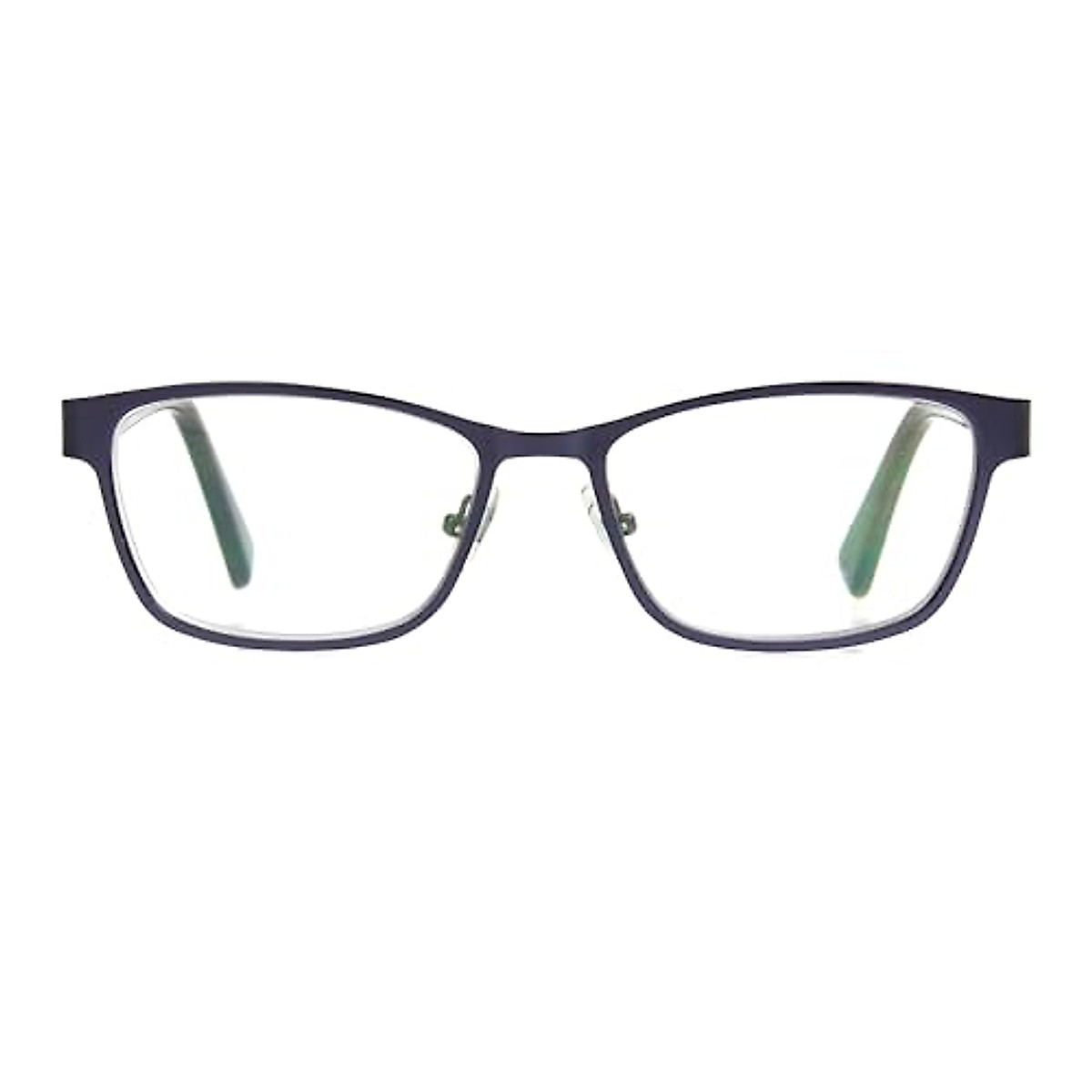 Foster Grant Women's Tierney Multifocus Cat-Eye Reading Glasses, Purple/Transparent, 53 mm + 1.75