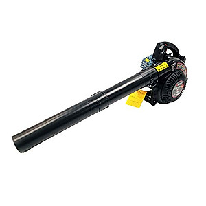 SENIX BLV4QL-M 31cc 4-Cycle Gas Powered Leaf Blower with Vac Kit, Blue